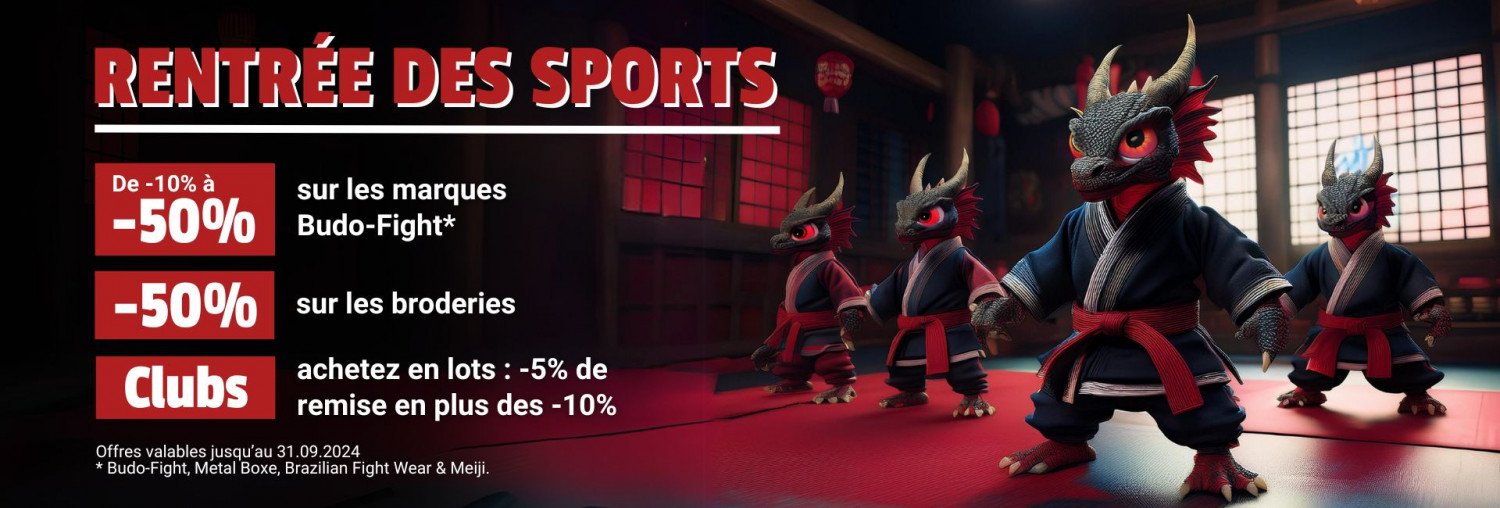 Budo-Fight : Boutique Arts Martiaux et Sports de Combat